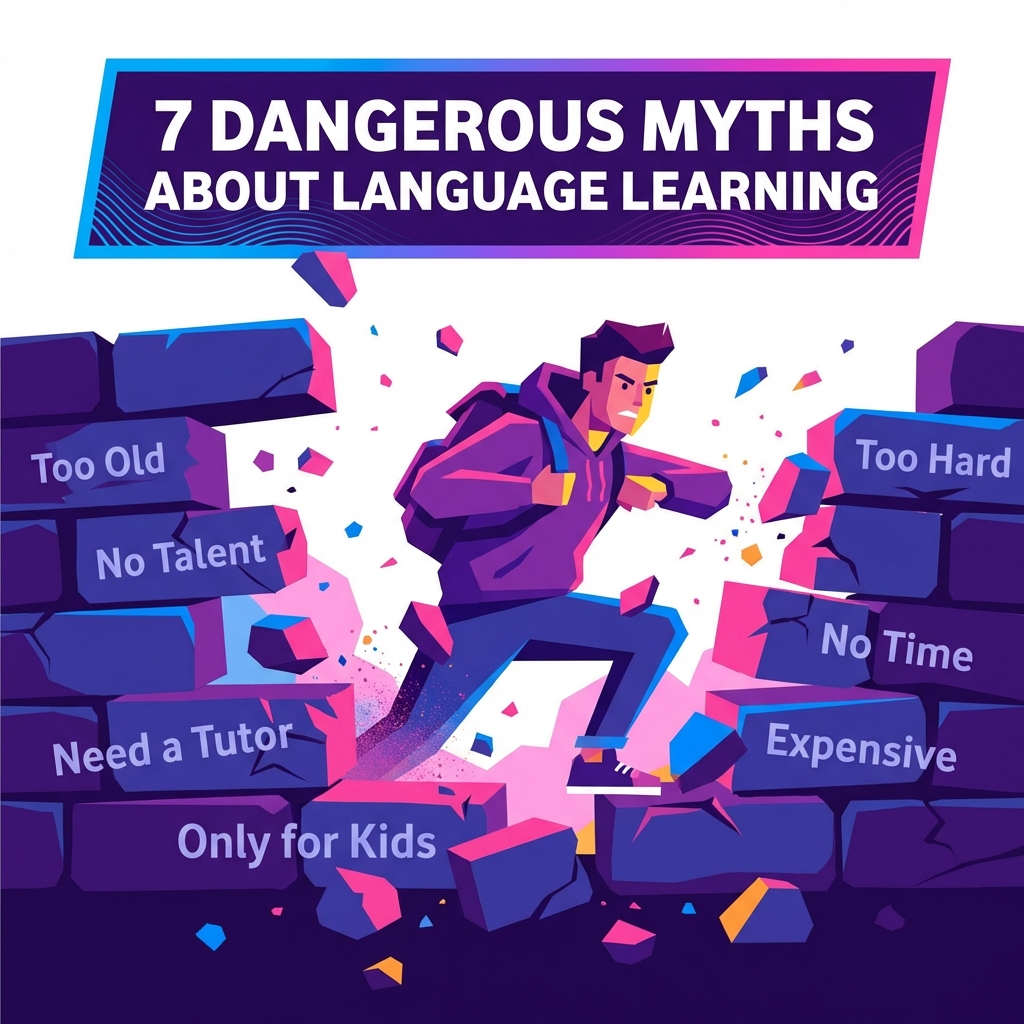 7 Dangerous Myths About Language Learning That Are Holding You Back